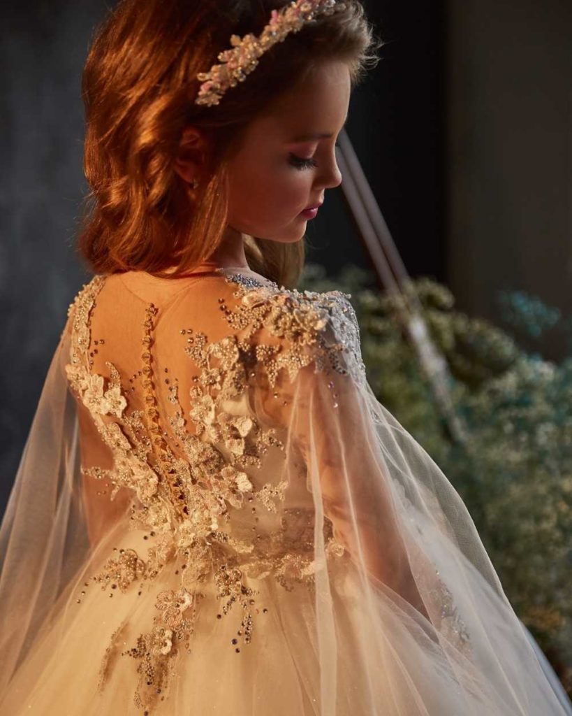 Kinderjurk Van Tule En Kant ♡ Bruidsmeisjes Jurk Voor Kinderen